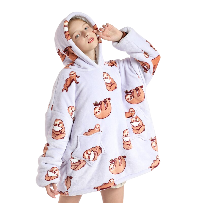 My Snuggy - Small Sloth Hoodie Blanket – Toy Farm Pty Ltd