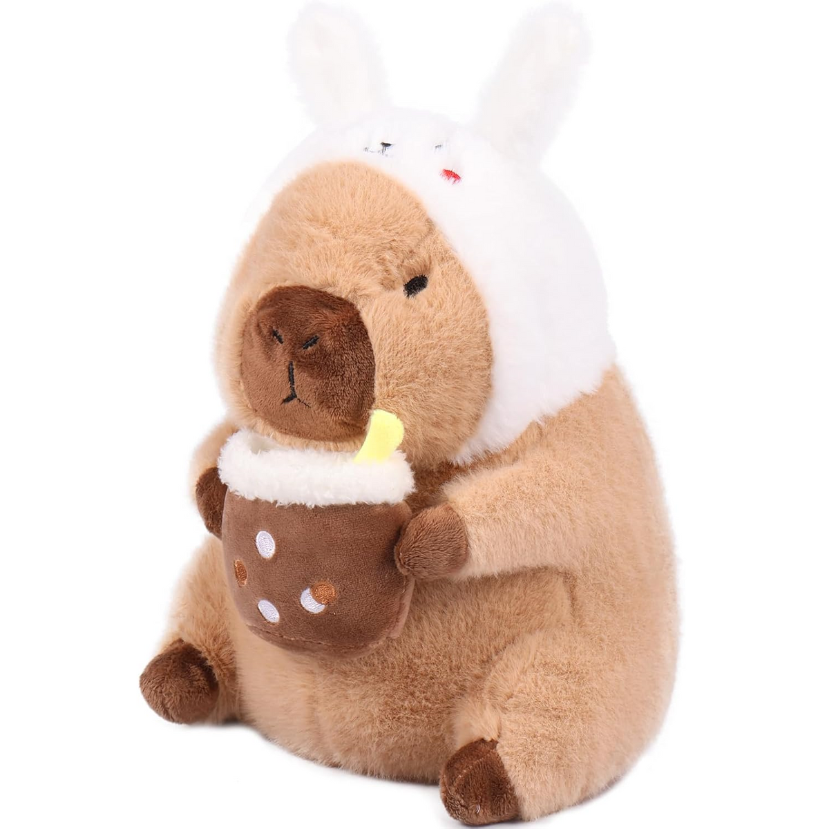 Capybara Wearing Bunny Hat Plush Toy – Toy Farm Pty Ltd